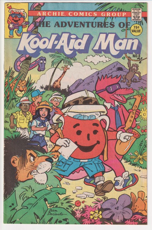 Archie Comics! The Adventures of Kool-Aid Man #8! Very Rare! Great ...