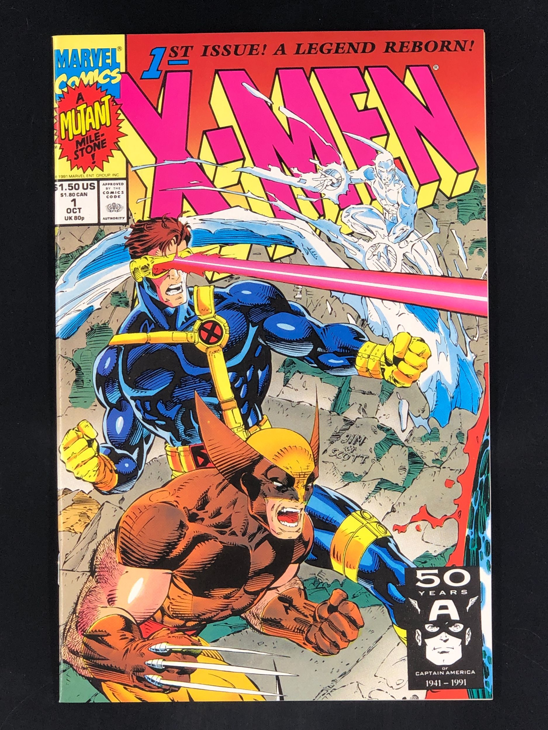 X-Men #1 Wolverine and Cyclops Cover (1991) VF/NM | Comic Books ...