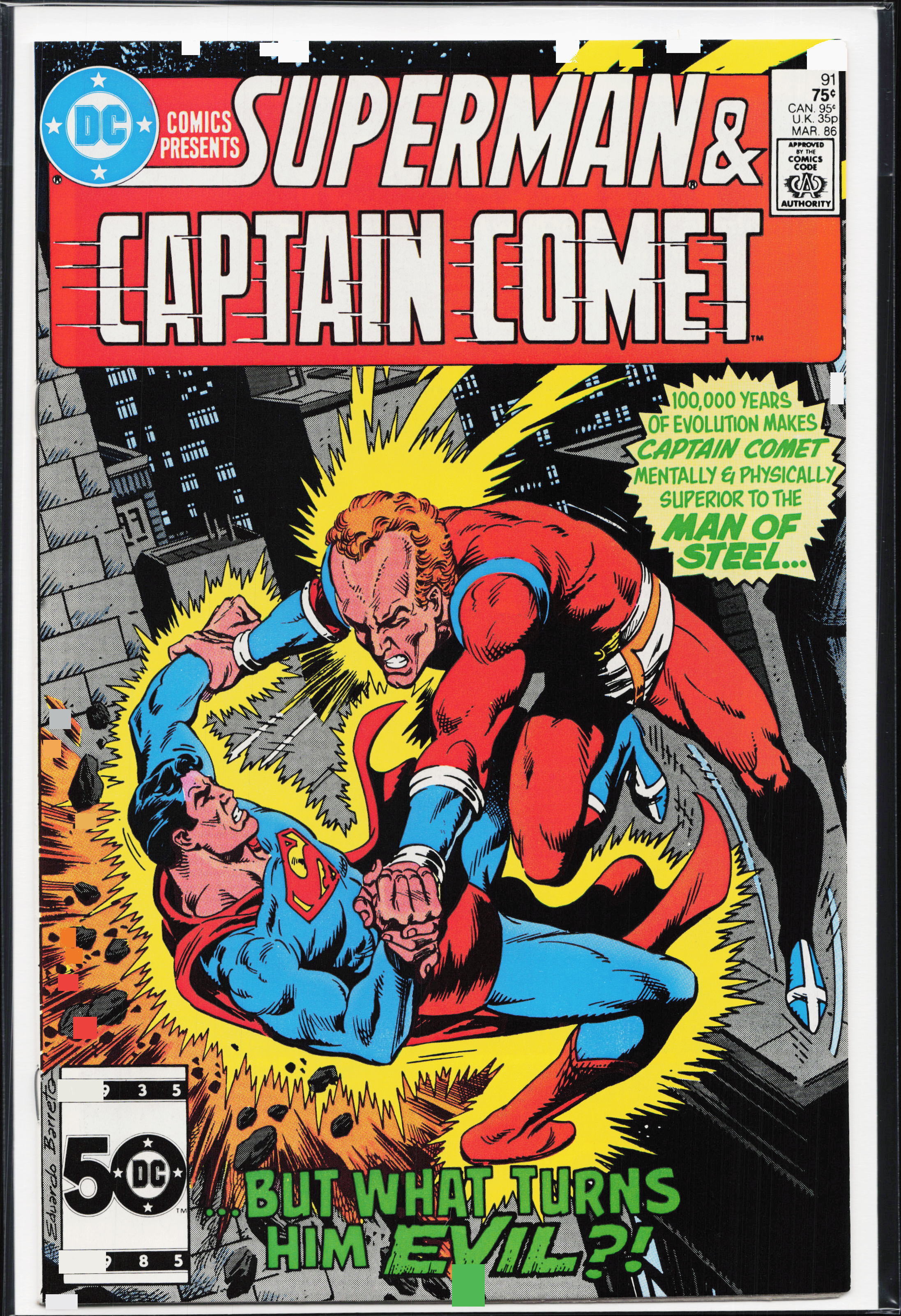 DC Comics Presents #91 (1986) Captain Comet | Comic Books - Copper Age ...