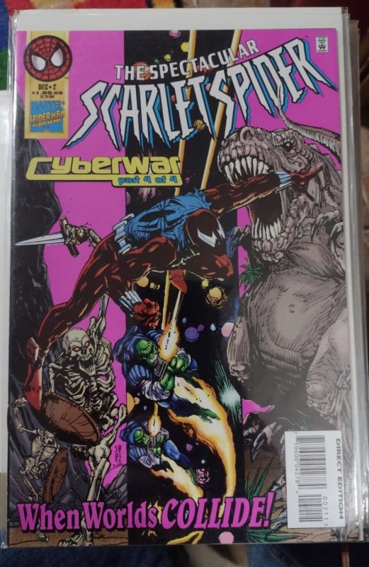Spectacular Scarlet Spider #2 1995 Marvel Buscema Variant BEN Reilly ...