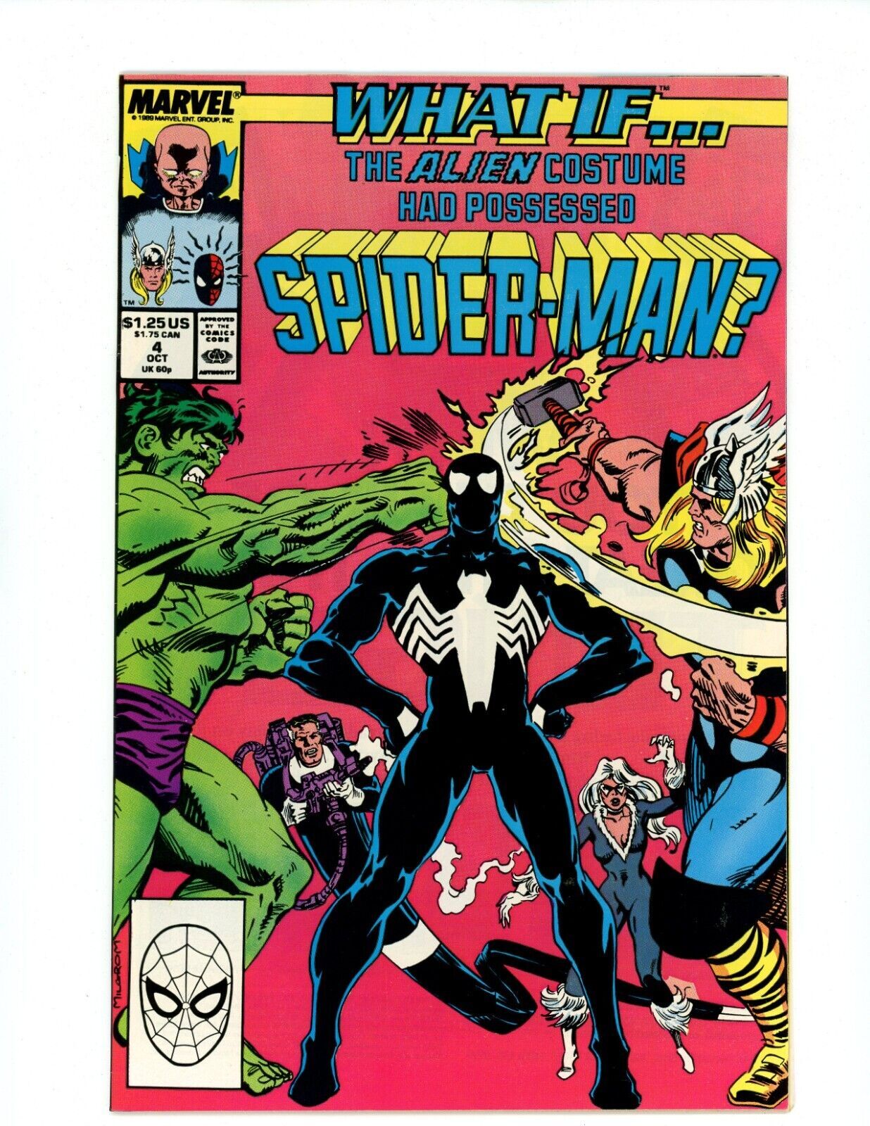 What If #4 - Al Milgrom Cover Art. Mark Bagley Interiors. (9.0) 1989 ...
