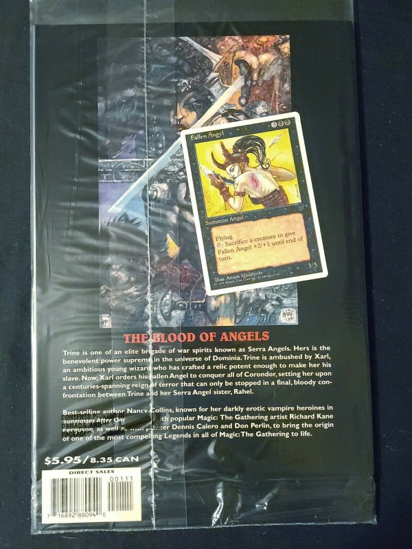 Sealed Fallen Angel A Magic Legend, MTG Graphic Novel (Armada 1996 ...
