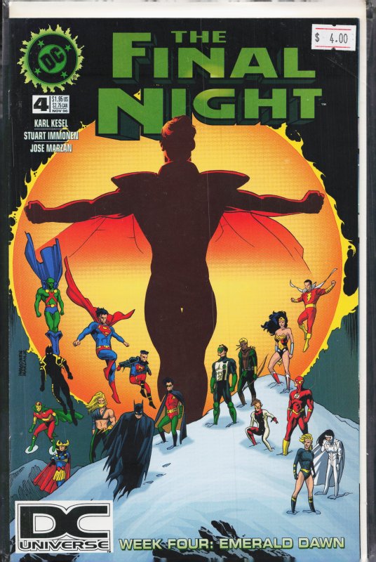 The Final Night #4 (1996) Parallax | Comic Books - Modern Age, DC ...
