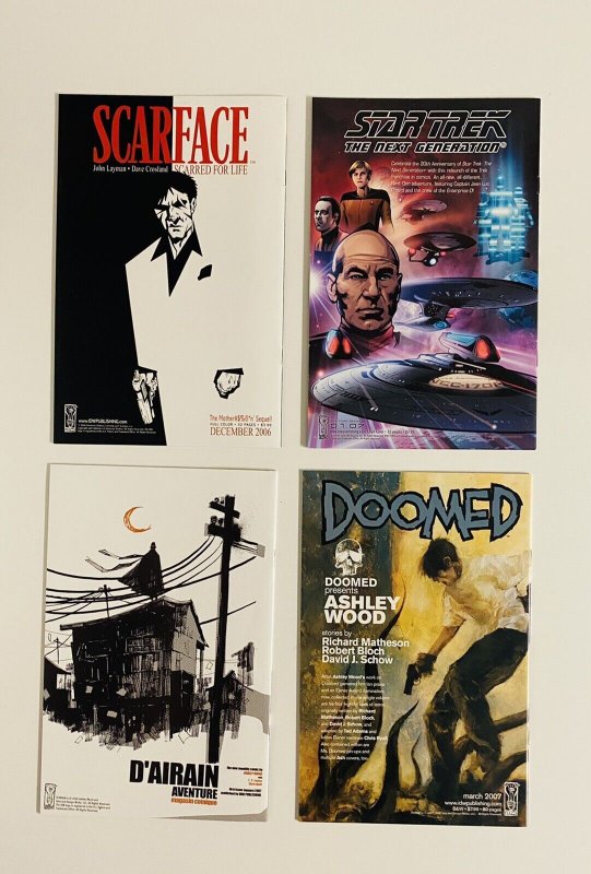 Lot x 4 ZOMBIES ECLIPSE #1 2 3 4 Complete IDW Comic 2006 UNREAD HIGH ...