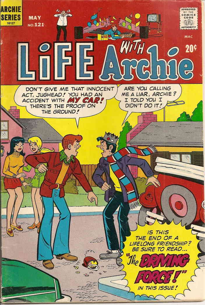 Life with Archie #121 VG ; Archie | low grade comic May 1972 Car ...