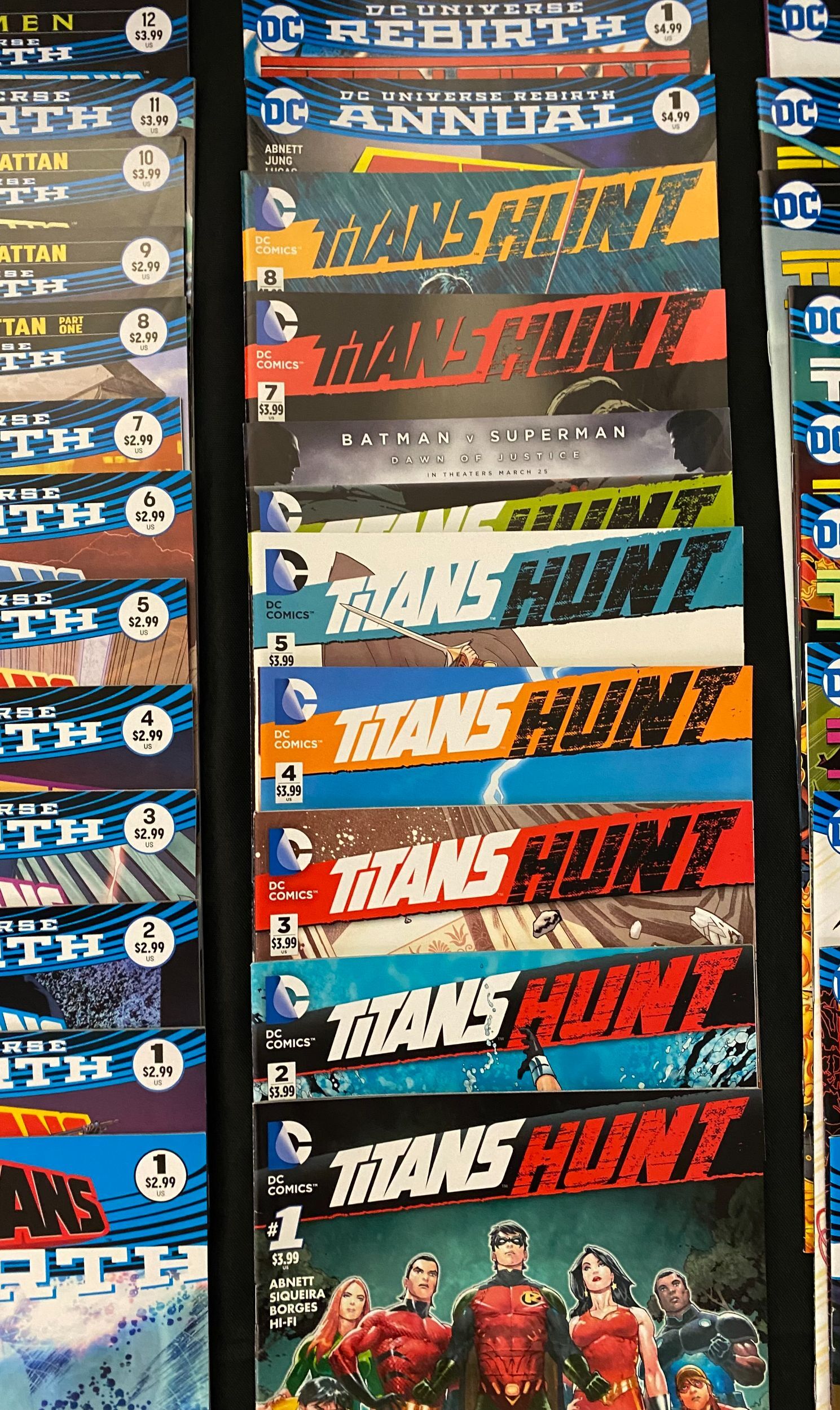 DC Rebirth: Titans, Titans Hunt, Teen Titans - 33 book lot | Full Runs ...
