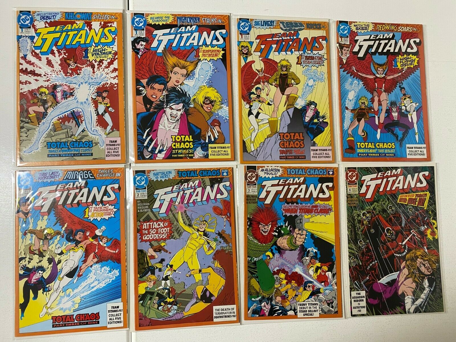 Team Titans lot 21 different from #1-24 + annuals (1992-94) | Comic ...
