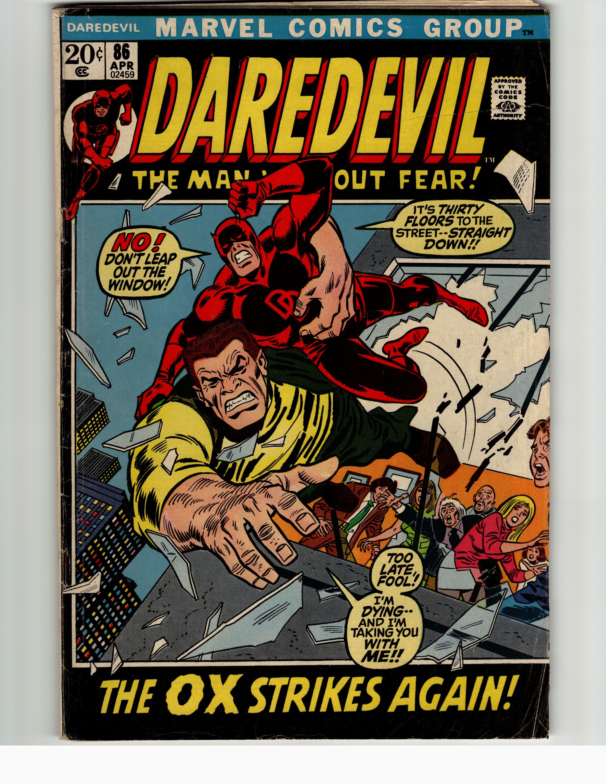 Daredevil #86 (1972) Daredevil | Comic Books - Bronze Age, Marvel, Daredevil, Superhero / HipComic
