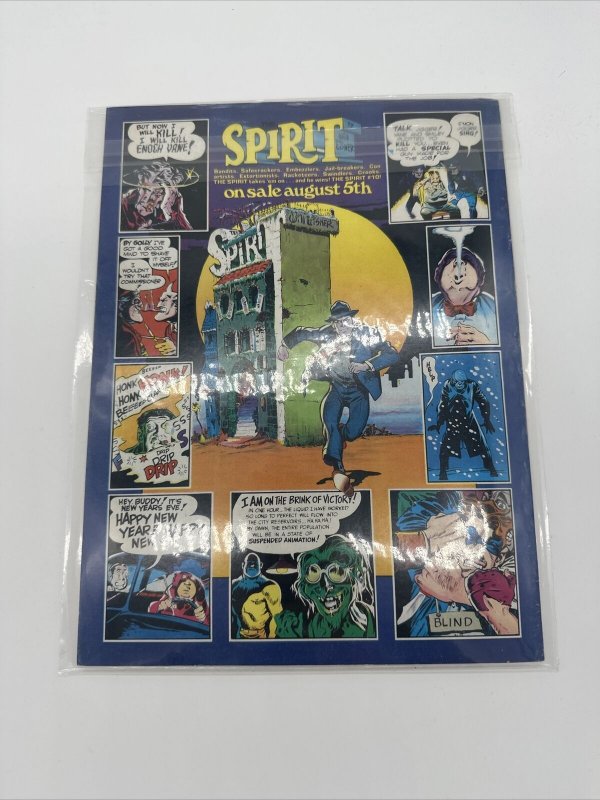 The Spirit #9 Will Eisner Harvey Thriller 1966 Vintage Superhero Comic ...