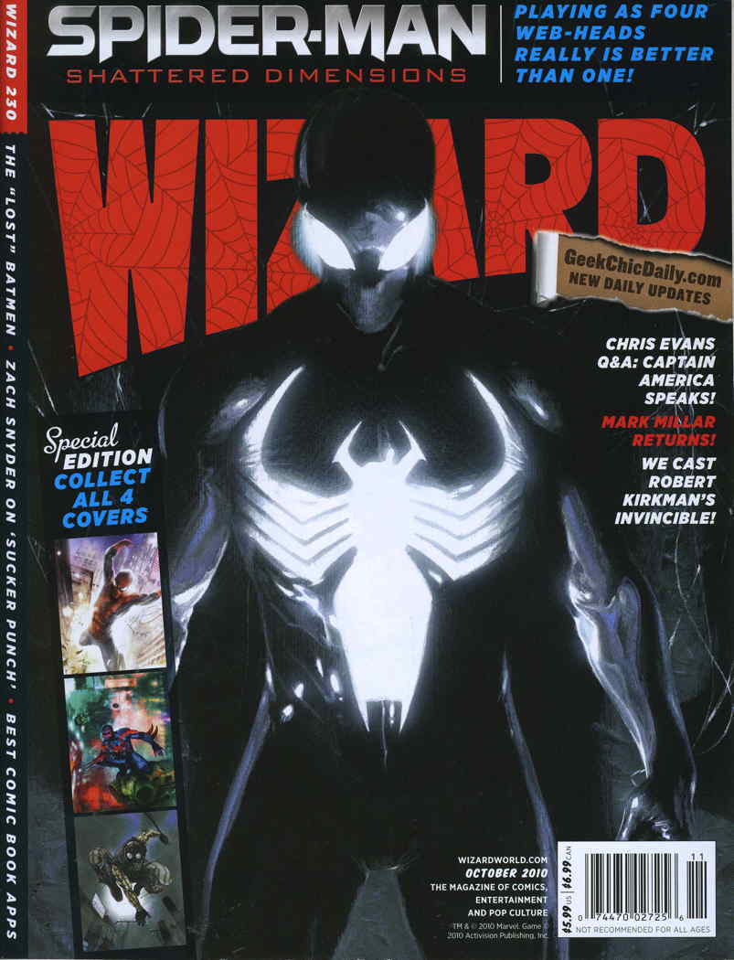 Wizard: The Comics Magazine #230C FN ; Wizard | Spider-Man | Comic ...