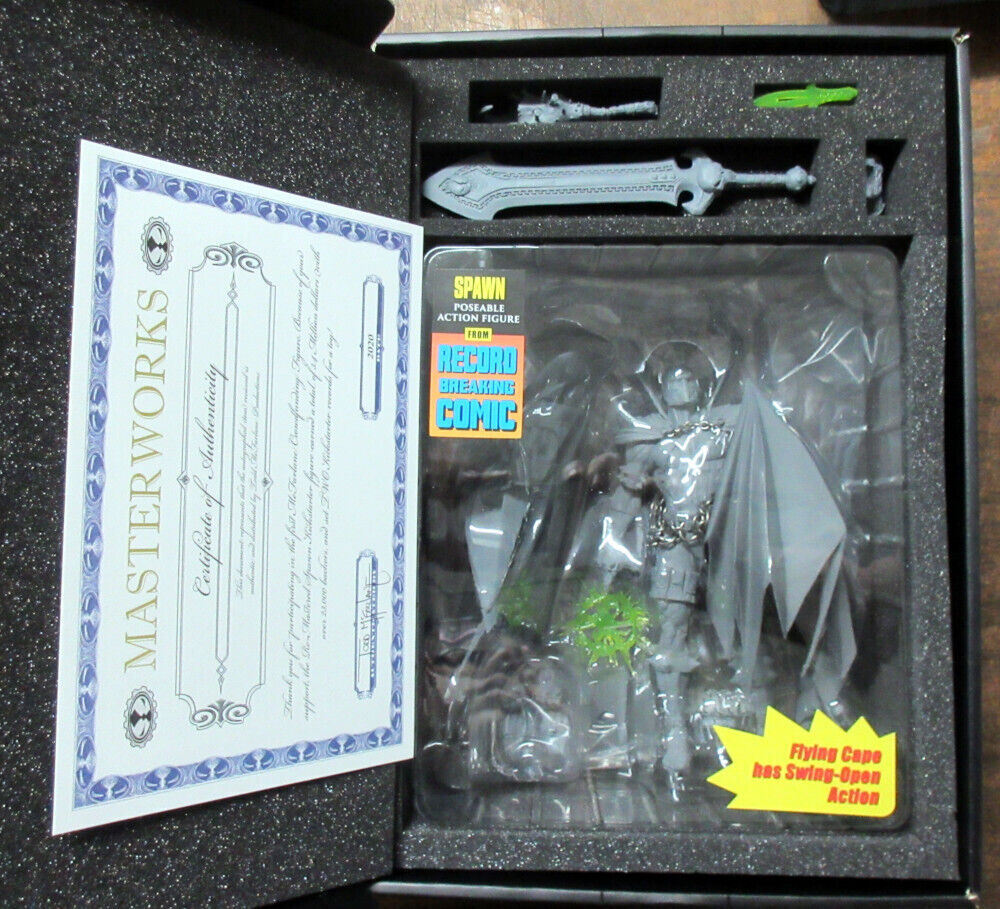 ① SPAWN Trio Artist Proof Figure GRAY BOX McFarlane Toy Kickstarter Rare NIB COA | Comic ...
