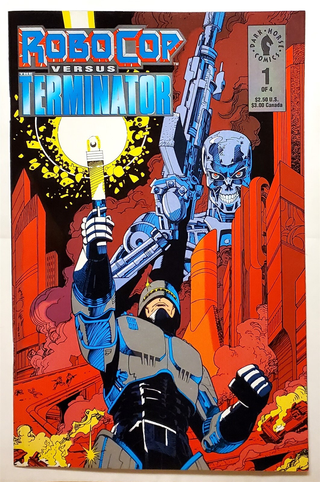 Robocop versus the Terminator #1 (Sept 1992, Dark Horse) FN | Comic ...