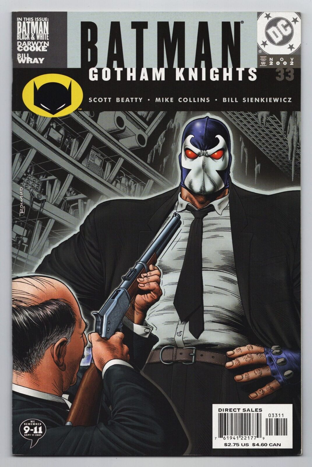 Comic Book Bane Without Mask