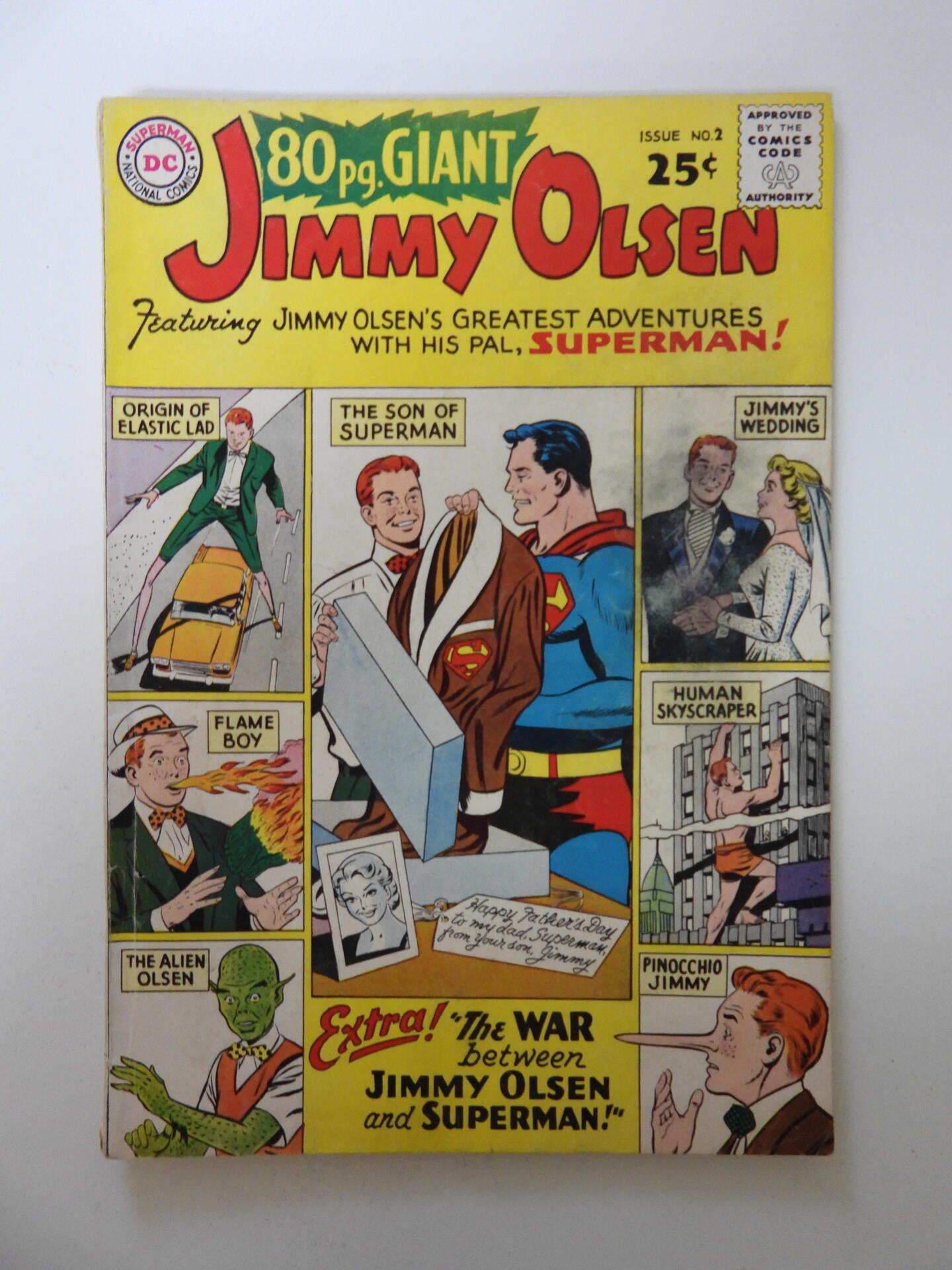 80 Page Giant #2 (1964) GD condition 2" cumulative spine split | Comic ...