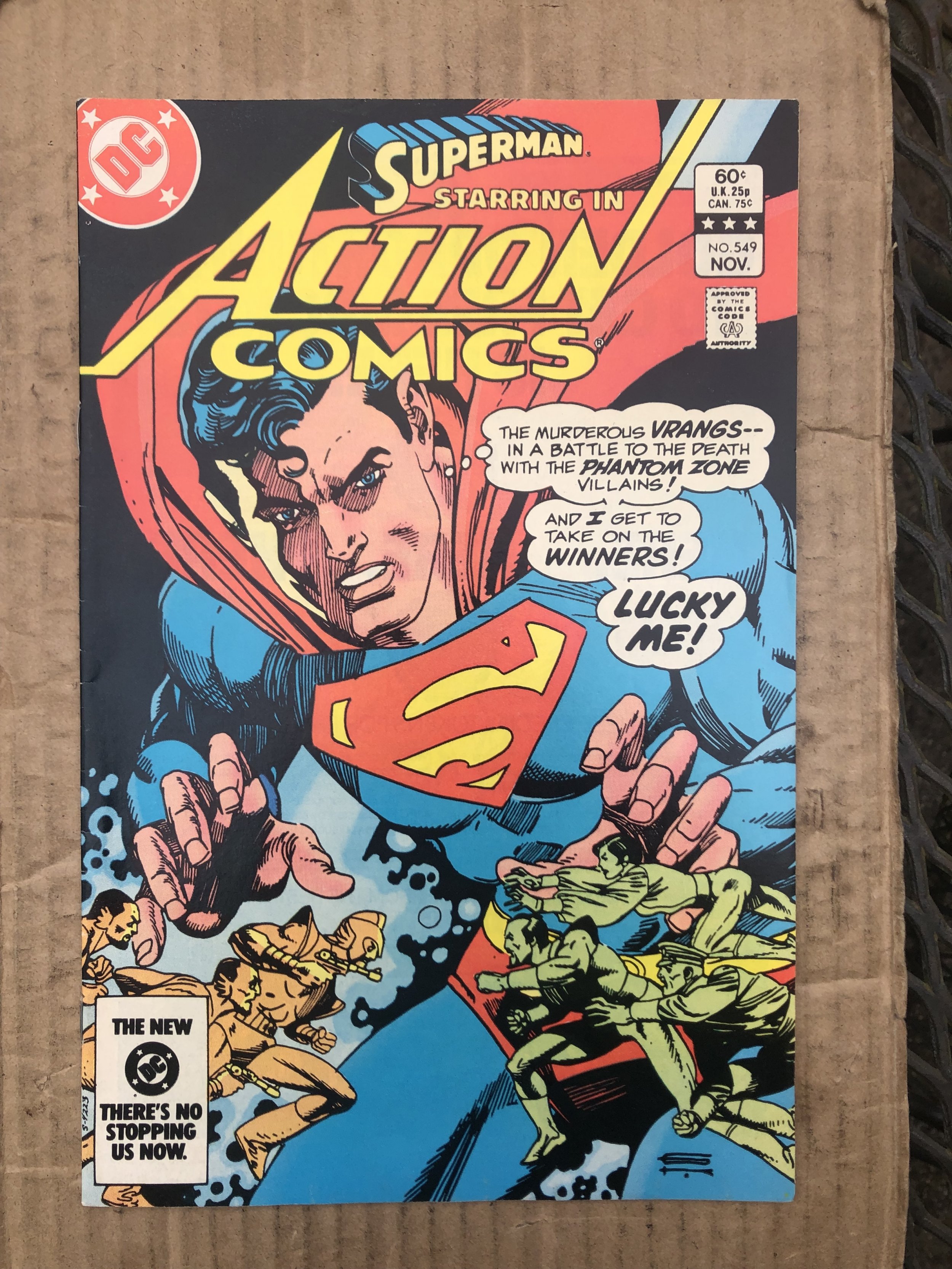 Action Comics #549 Direct Edition (1983) | Comic Books - Bronze Age, DC ...