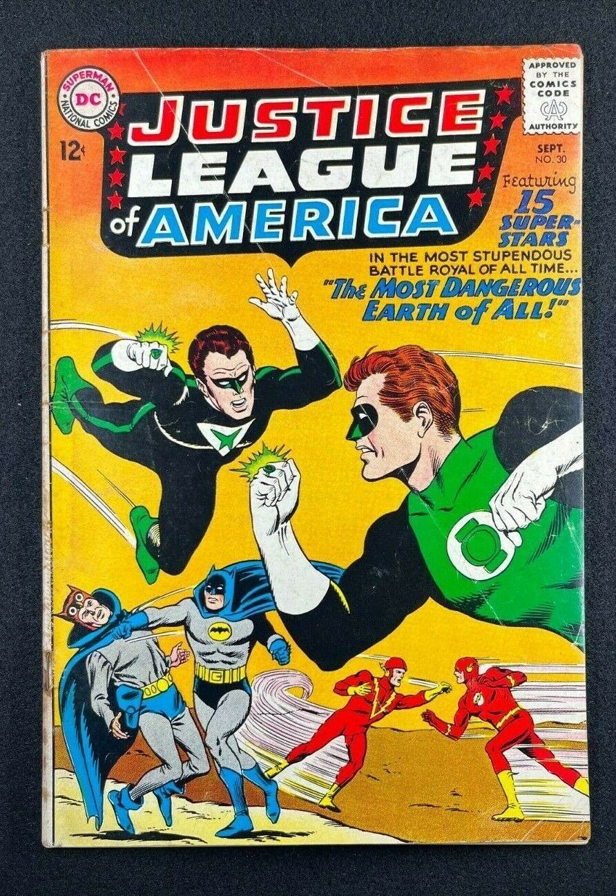 Justice League of America (1960) #30 VG (4.0) Crime Syndicate JSA App ...