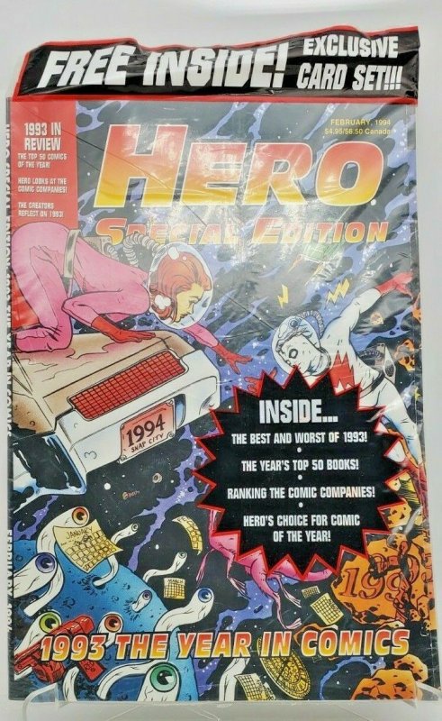 Hero Illustrated Special Edition The Year in Comics, Feb 1994 Factory ...