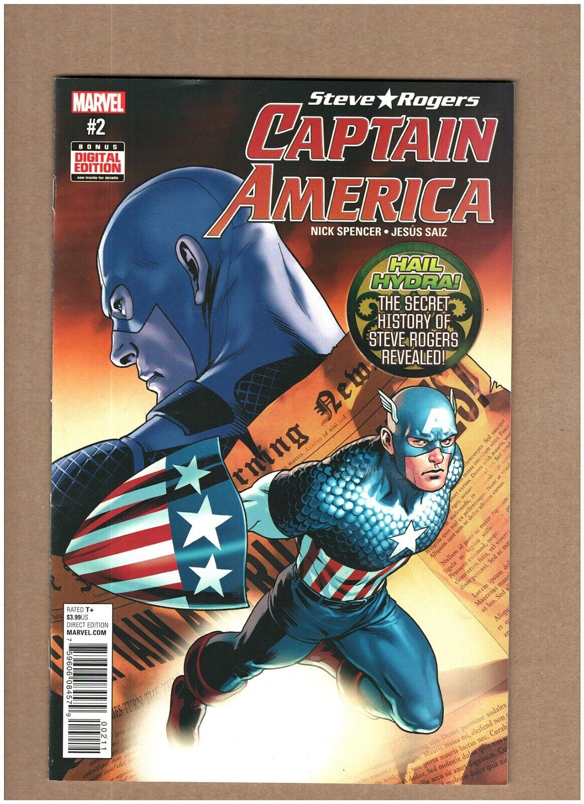 Captain America Steve Rogers Comic