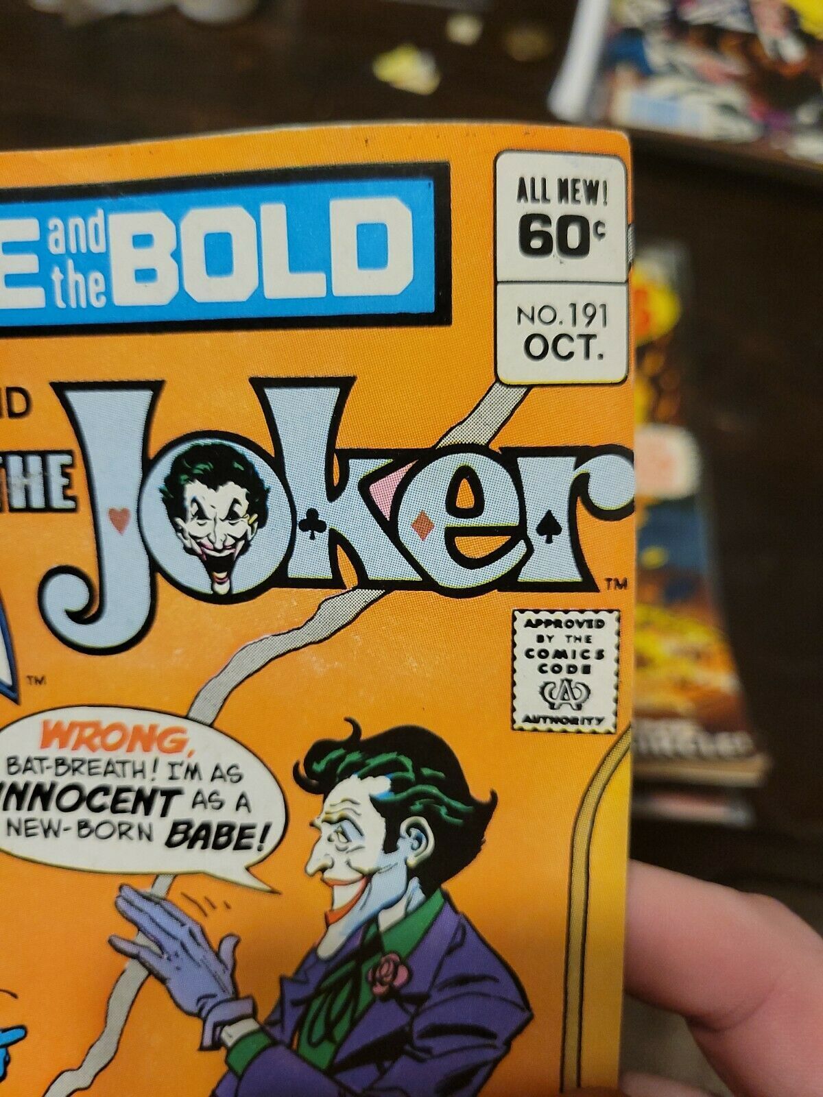 The Brave and the Bold 191 Batman Joker DC Comics | Comic Books ...