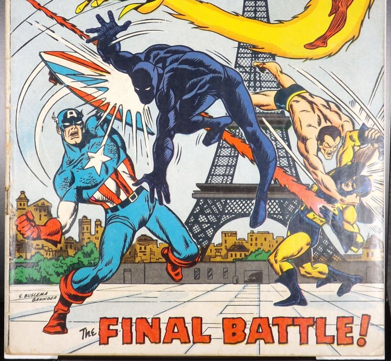 AVENGERS #71 VG/FN 1969 Kang Grandmaster 1st Appearance Invaders Marvel ...