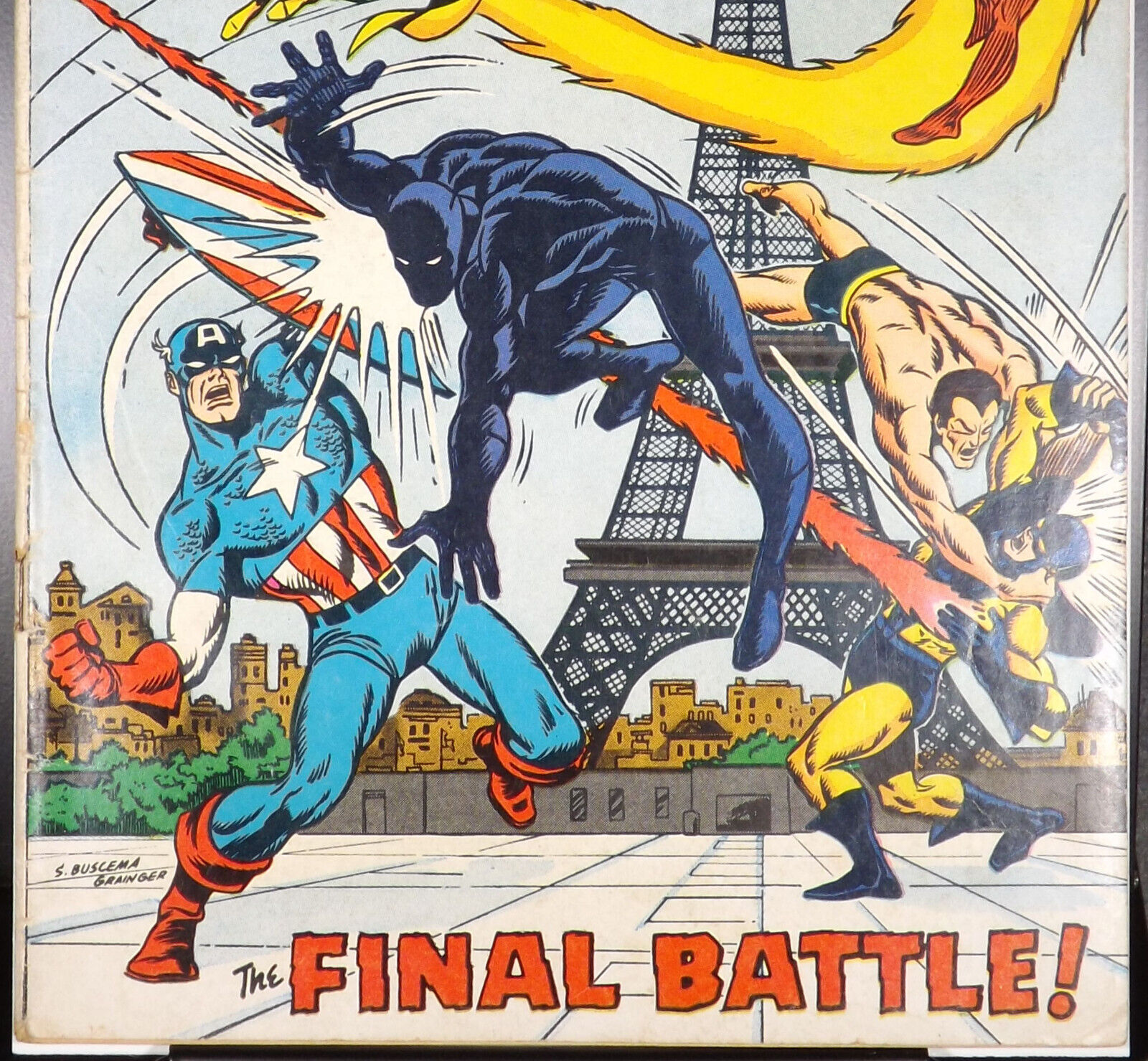 AVENGERS #71 VG/FN 1969 Kang Grandmaster 1st Appearance Invaders Marvel ...