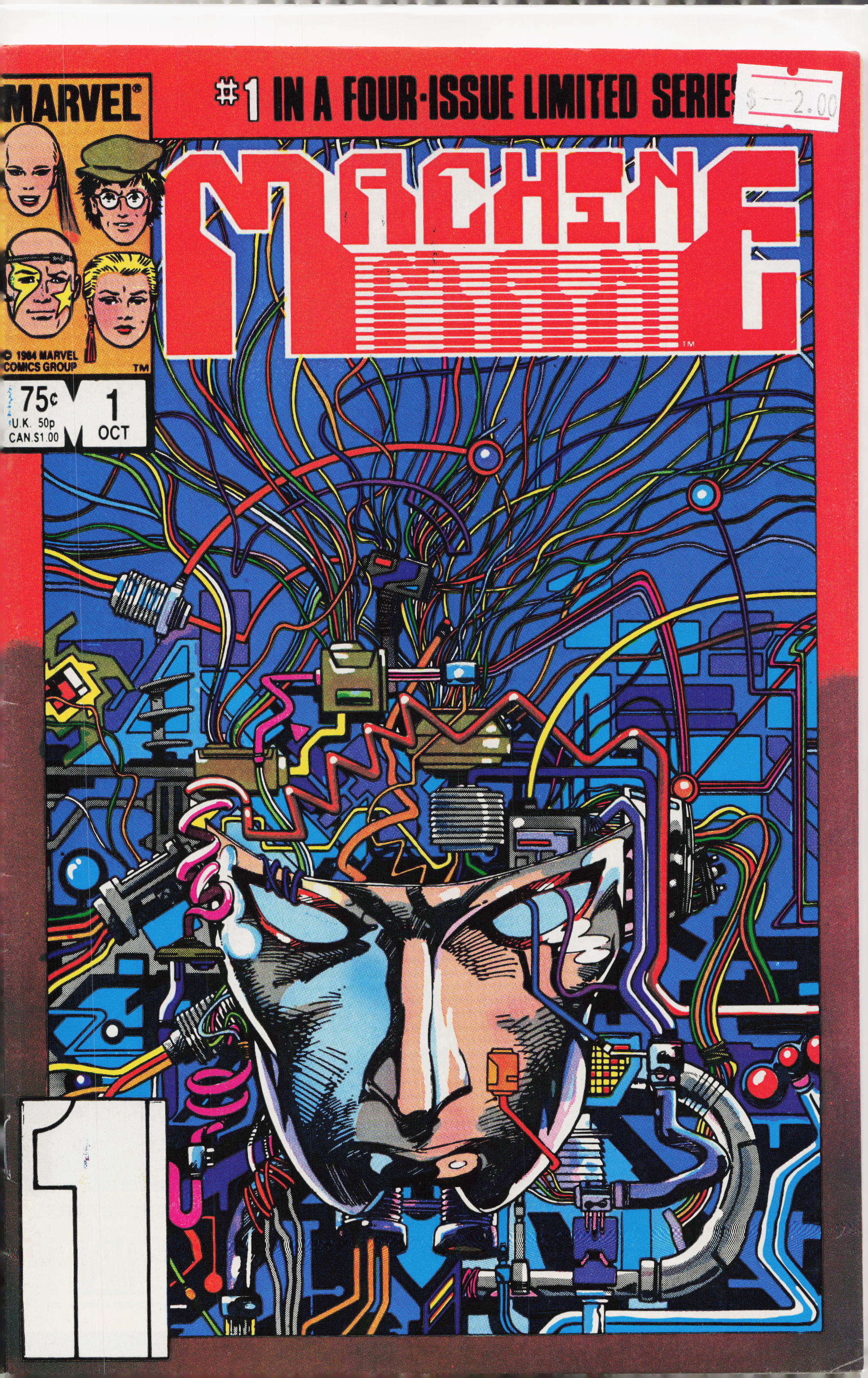 Machine Man #1 (1984) Machine Man | Comic Books - Copper Age, Marvel ...