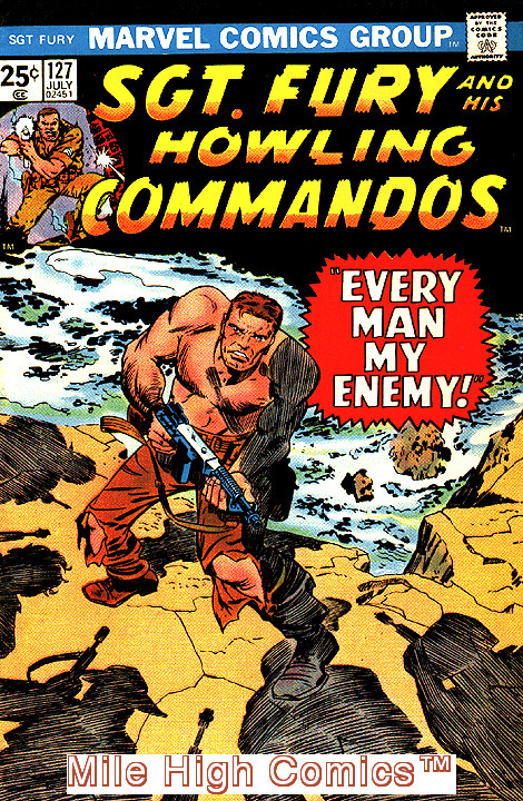 SGT. FURY AND HIS HOWLING COMMANDOS (1963 Series) #127 Good Comics Book ...