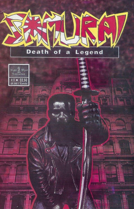 Samurai: Death of a Legend #1 FN ; Night Wynd | Barry Blair | Comic ...