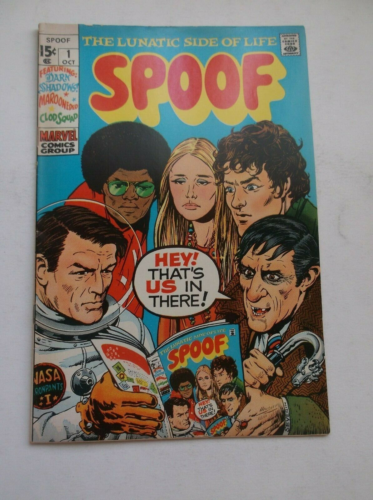 Marvel: Spoof #1: Featuring: MOD Squad & Dark Shadows Parodies, 1970 ...