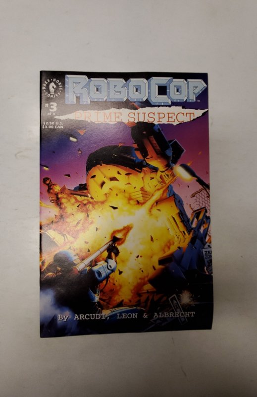 RoboCop: Prime Suspect #3 (1992) NM Dark Horse Comic Book J705 | Comic ...