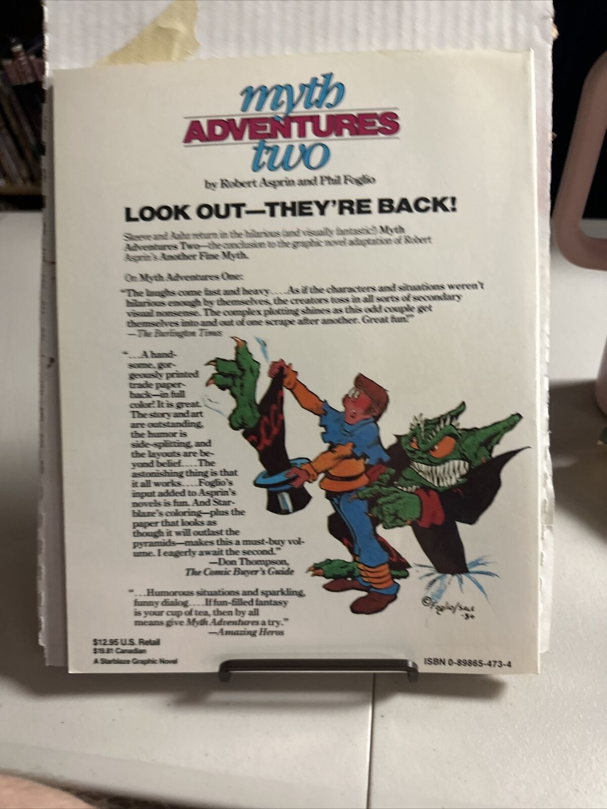 Myth Adventures Two By Robert Aspirin and Phil Foglio, Graphic Novel ...