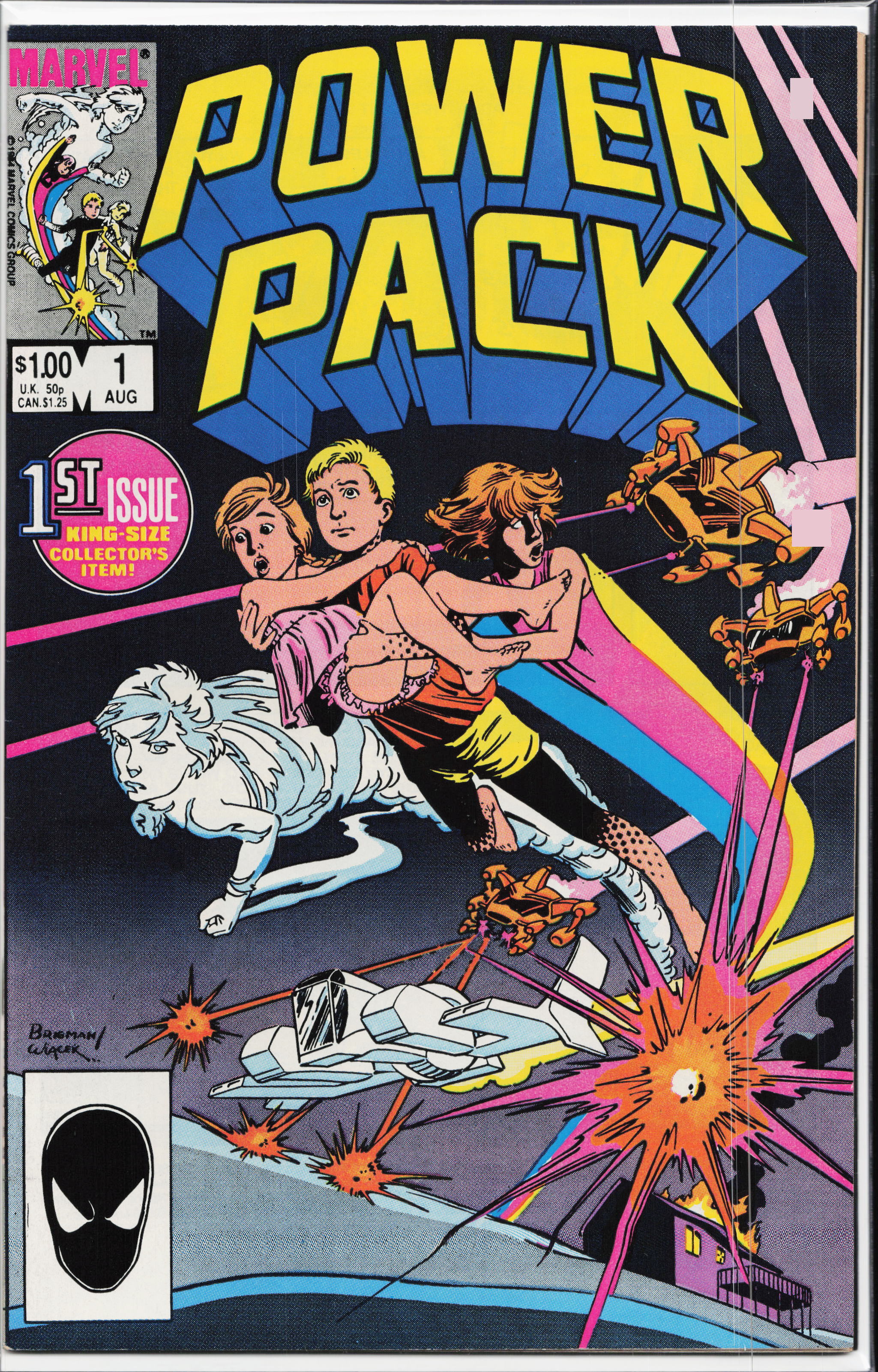 Power Pack #1 (1984) Power Pack [Key Issue] | Comic Books - Copper Age ...