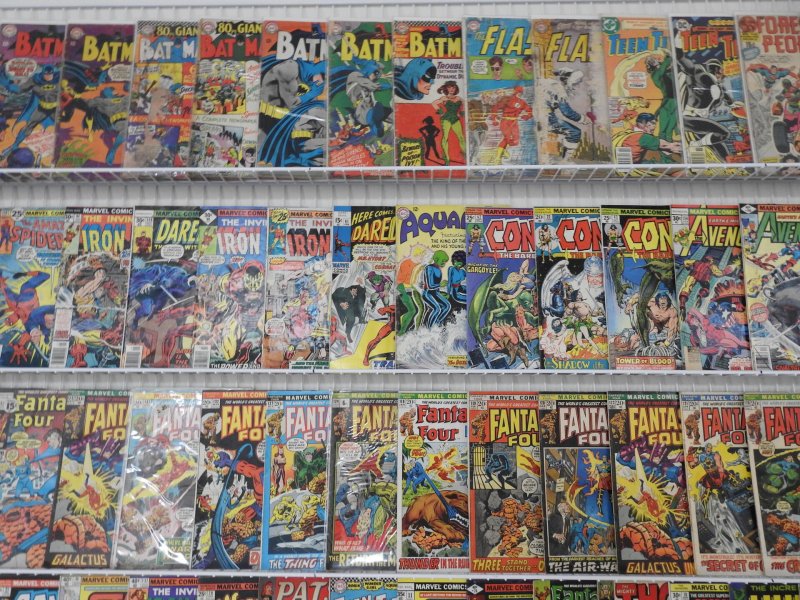 Huge Lot 150+ Silver/Bronze Age Comics W/ Fantastic Four, Spidey ...