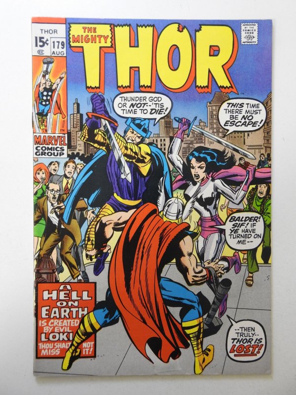 Thor #179 (1970) FN Condition! rust on staples | Comic Books - Bronze ...