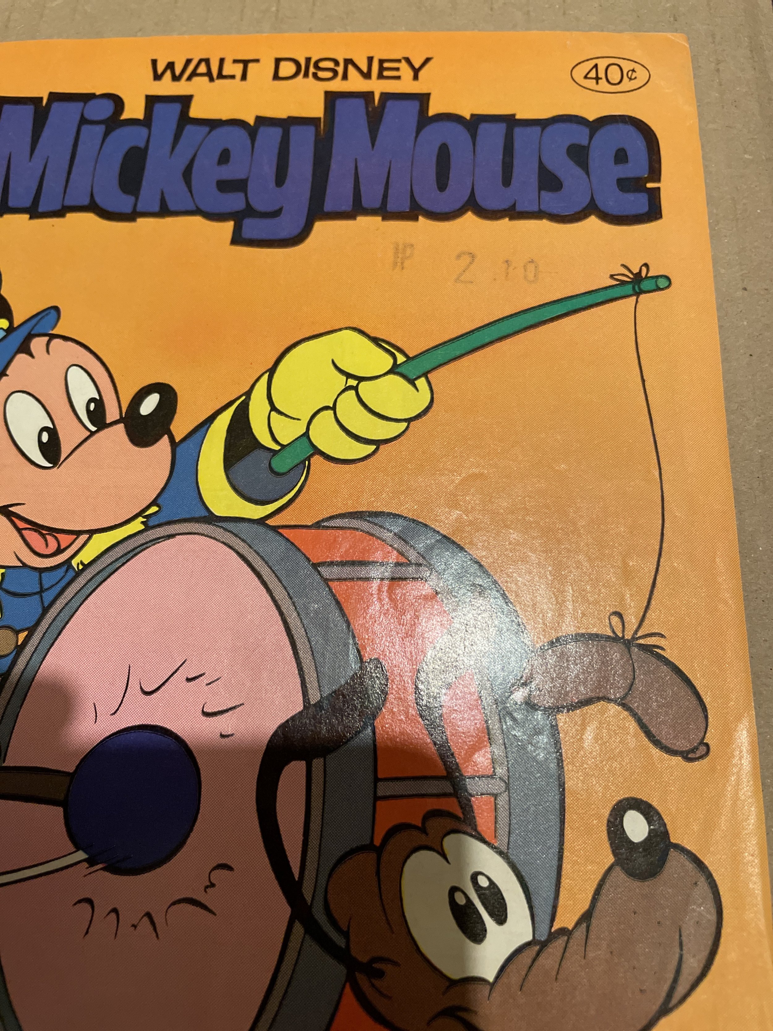 Mickey Mouse #208 Very Rare First Printing 1980 Whitman | Comic Books ...