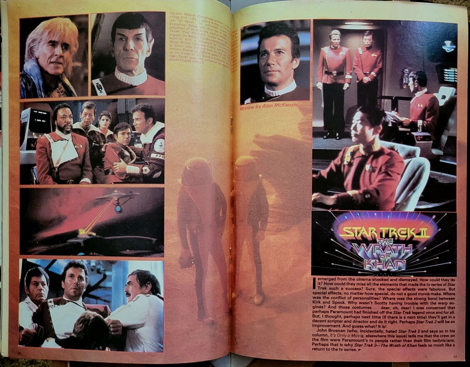 Starburst Magazine Vol.5 #1 FN/VF (Marvel 1982) 3d Cover / Spock / Star ...