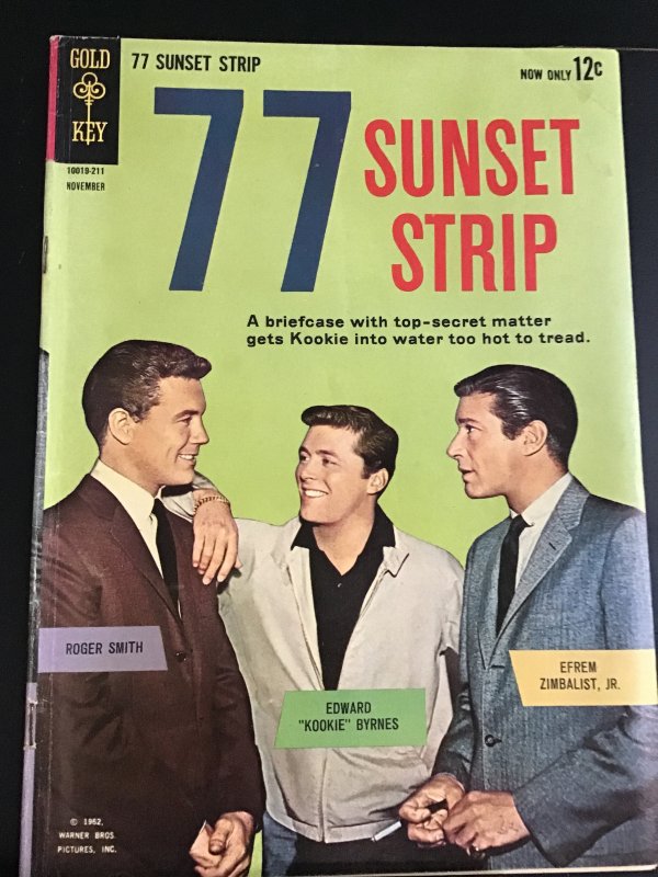 77 Sunset Strip (1962) K | Comic Books - Silver Age, Dell, Crime ...