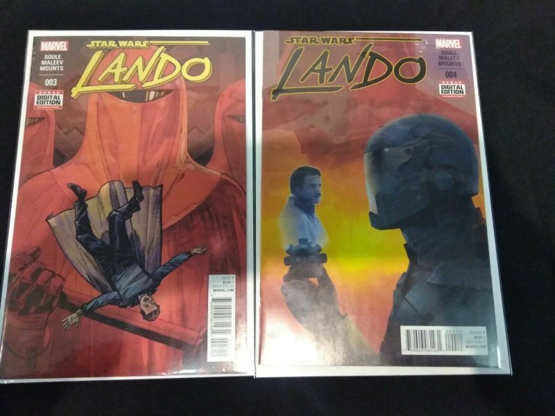 Star Wars Lando #1-5 1, 2, 3, 4, 5 First Appearance of Chanath Bounty ...