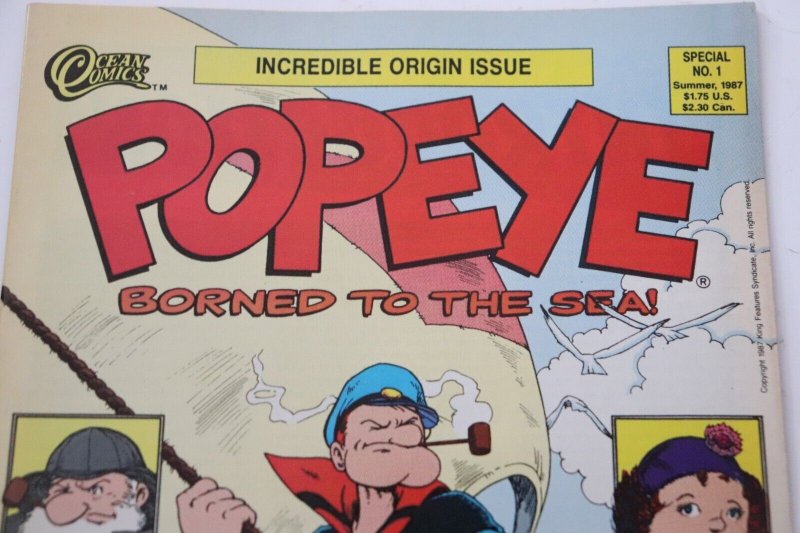 Popeye Special #1 Borned to the Sea Ocean Comics | Comic Books - Copper ...