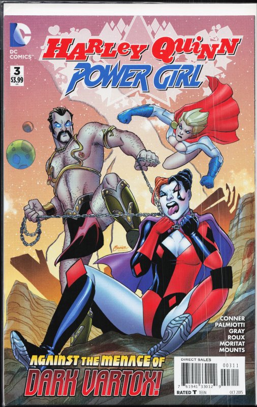 Harley Quinn/Power Girl #3 (2015) Power Girl | Comic Books - Modern Age ...