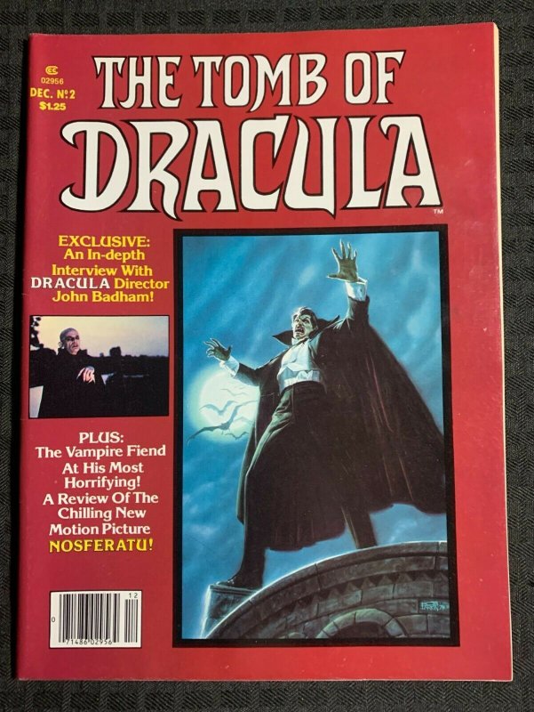 1979 TOMB OF DRACULA Magazine #2 FVF 7.0 Steve Ditko / Bob Larkin Cover ...
