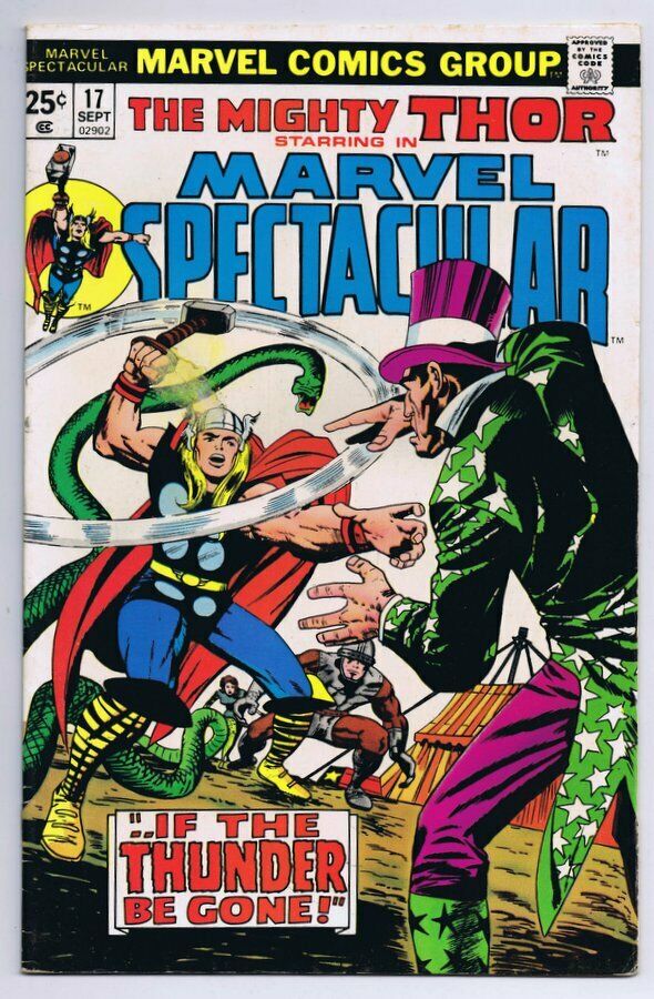 Marvel Spectacular #17 ORIGINAL Vintage 1975 Thor Ringmaster | Comic ...