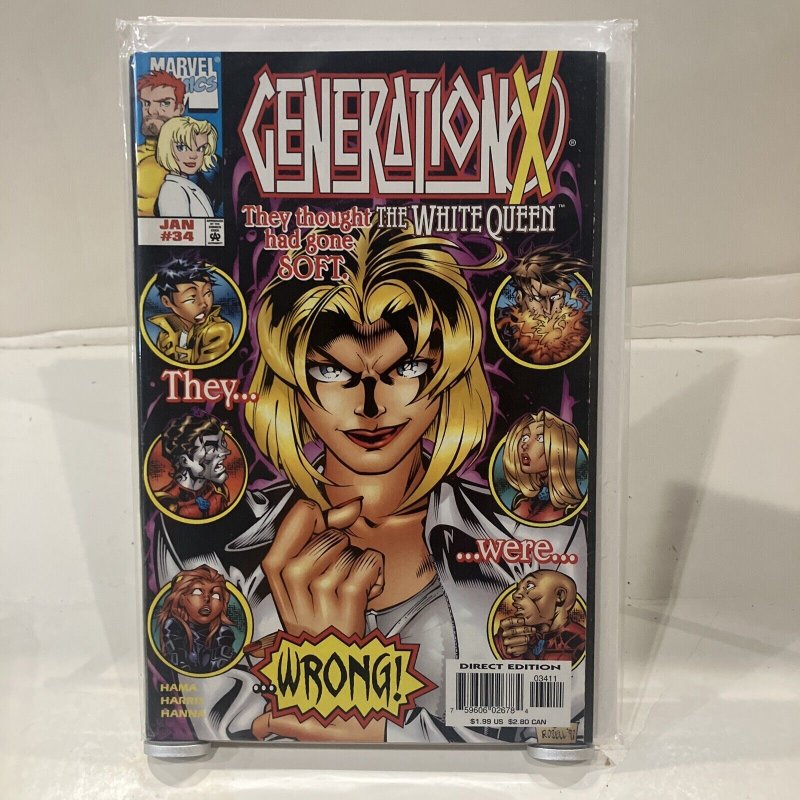 Marvel Comics Generation X VOL.1 #34 (1998) | Comic Books - Modern Age ...