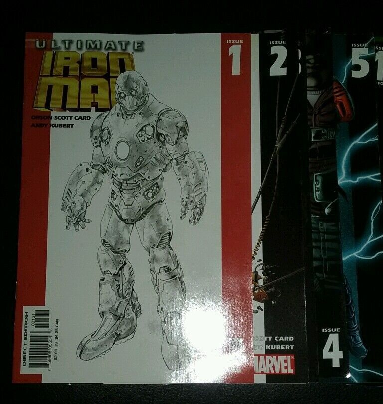 Ultimate Iron Man #1-5 + Ultimate Iron Man II #1-5 Marvel Comics ...