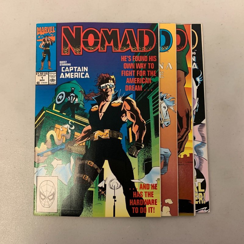 Nomad #1-4 Set (Marvel 1990) 1 2 3 4 Fabian Nicieza (8.5+) | Comic ...