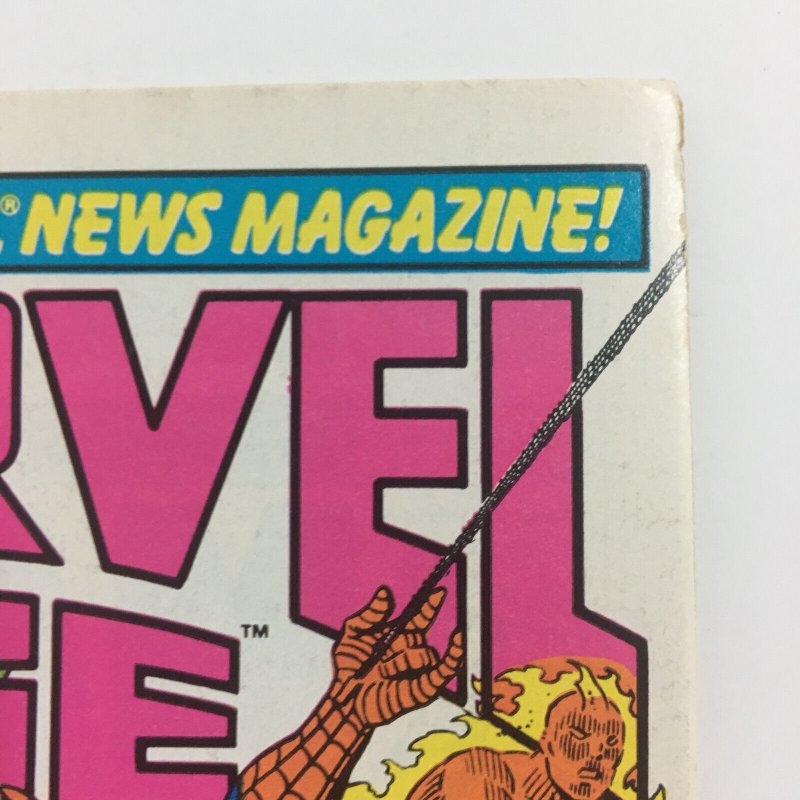 Marvel Age #12 - 1st Spider-Man Symbiote Costume art - Predates ASM ...