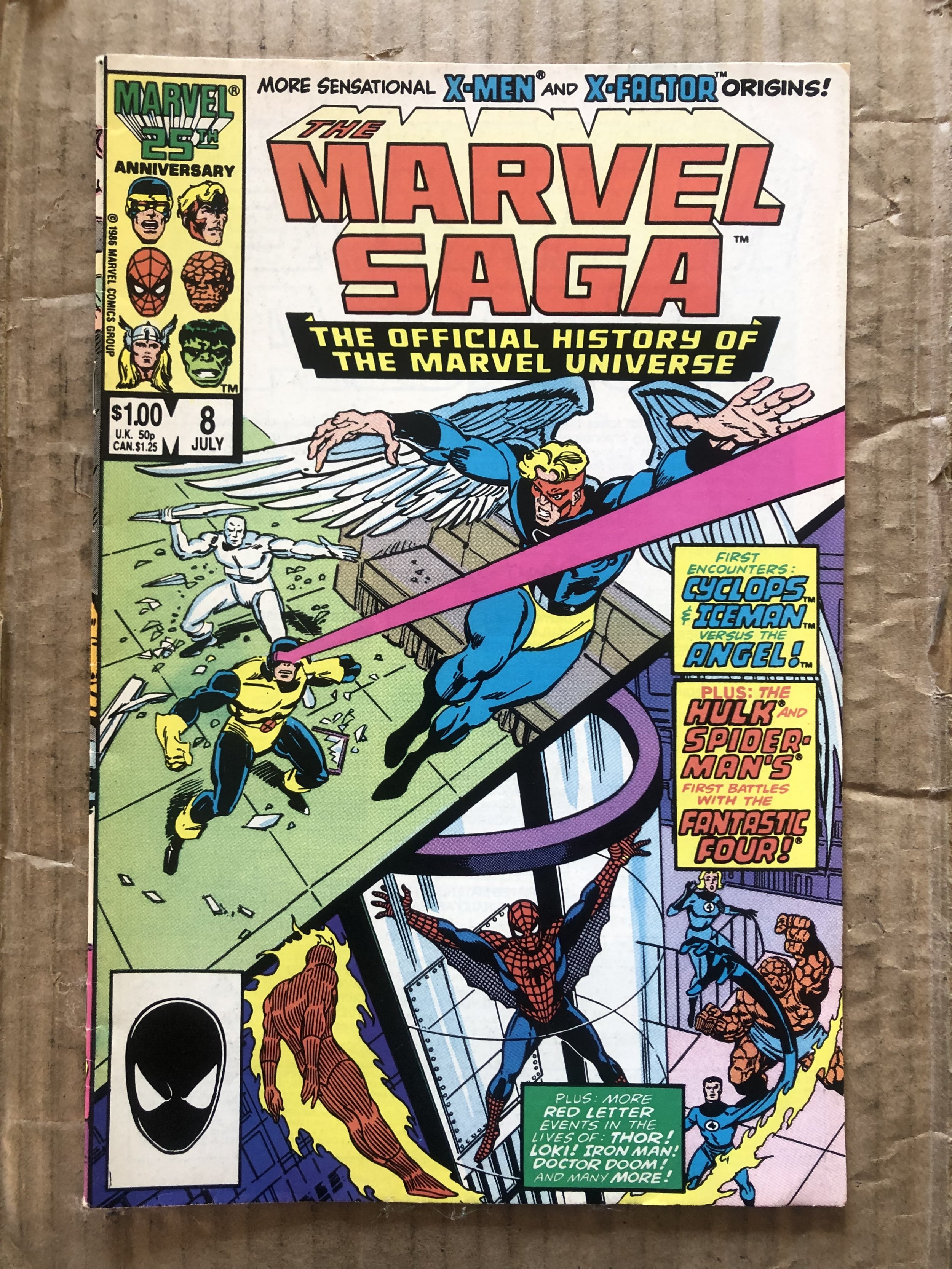 The Marvel Saga The Official History of the Marvel Universe #8 Direct ...