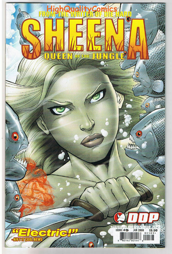SHEENA QUEEN of the JUNGLE #5, NM+, Femme Fatale, 2007, more in store ...