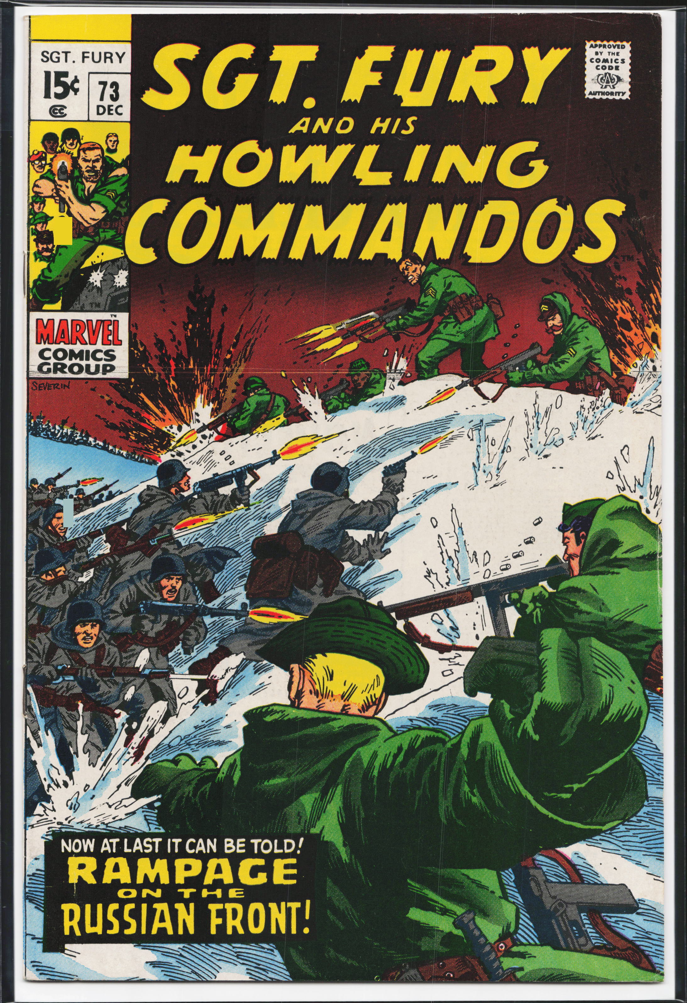 Sgt. Fury #73 (1969) Sgt. Fury | Comic Books - Silver Age, Marvel, Sgt ...
