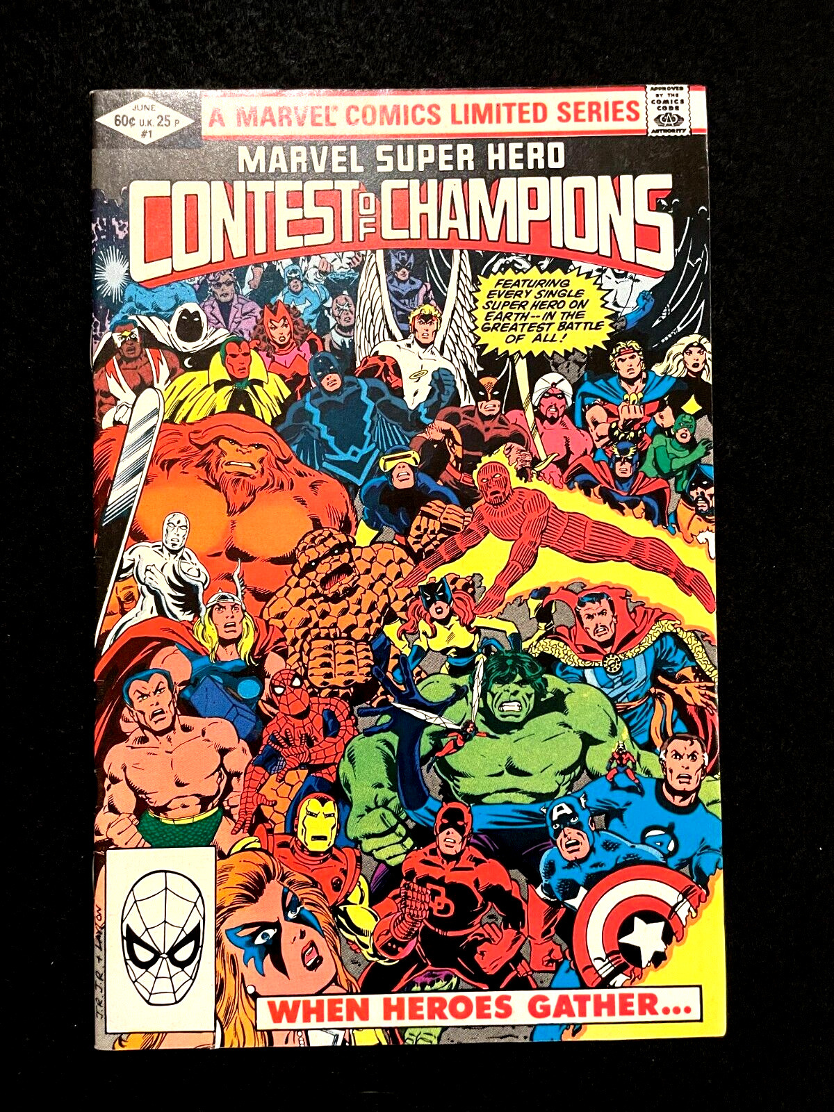 Marvel Super Hero Contest of Champions #1 - 1982 | Comic Books - Bronze ...
